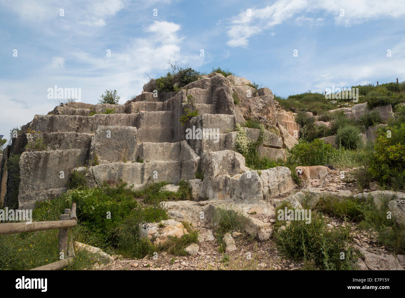 Roman quarry of el medol hi-res stock photography and images - Alamy