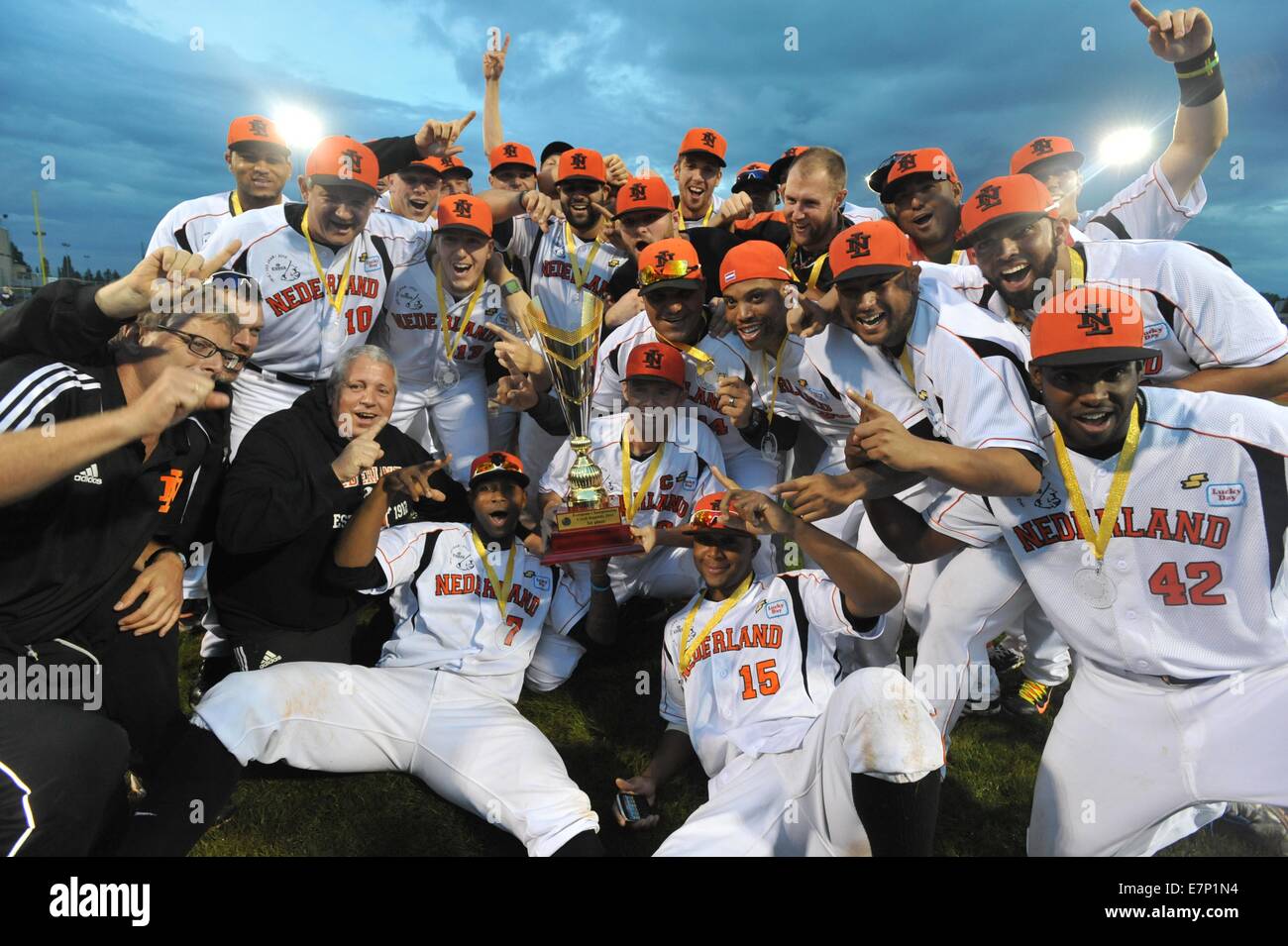 2014 european baseball championship hi-res stock photography and images ...