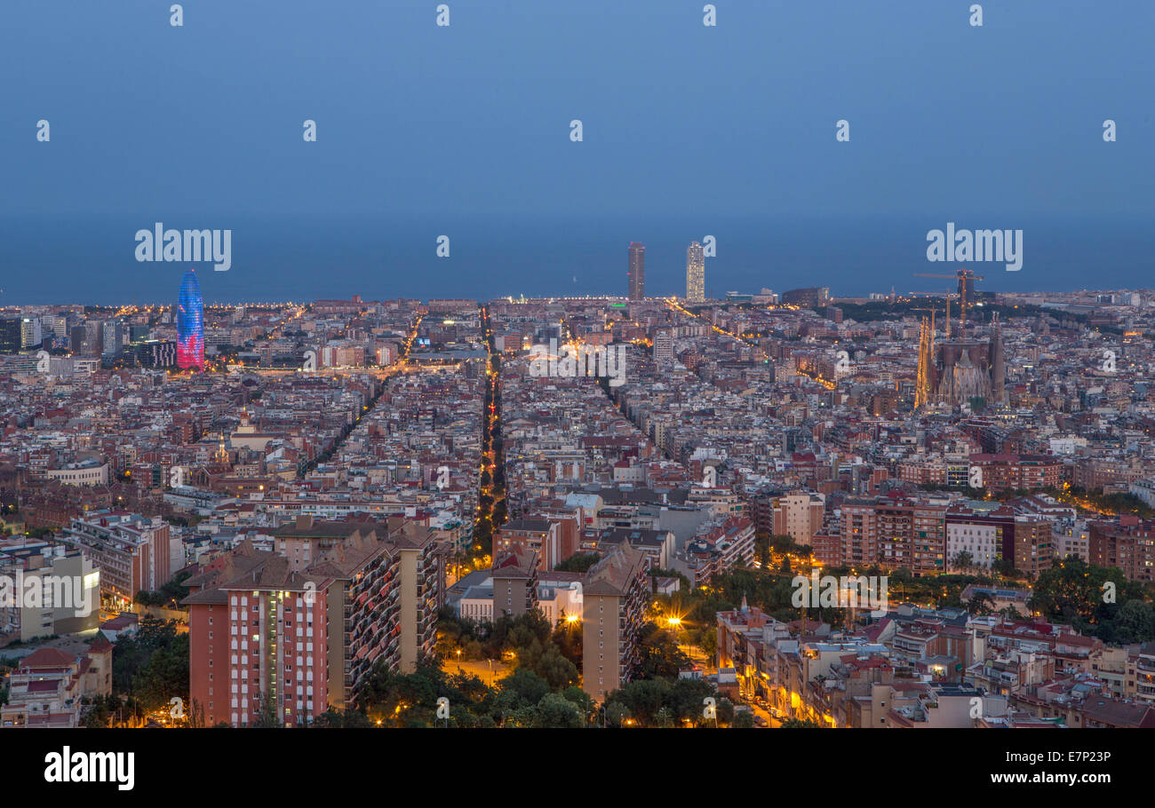 Barcelona, City, Mapfre, architecture, Barcelona, Catalonia, city ...