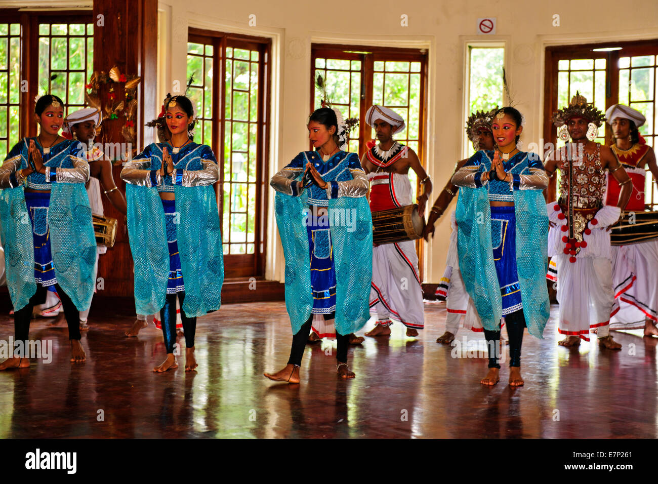 Kandyan Dancers in Costumes,The three classical dance forms differ in ...
