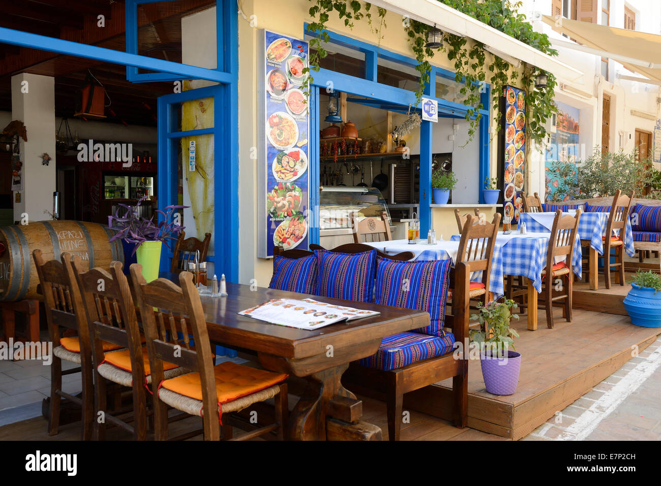 Europe, Greece, Greek, Crete, Mediterranean, island, Coast, Agia Galini ...