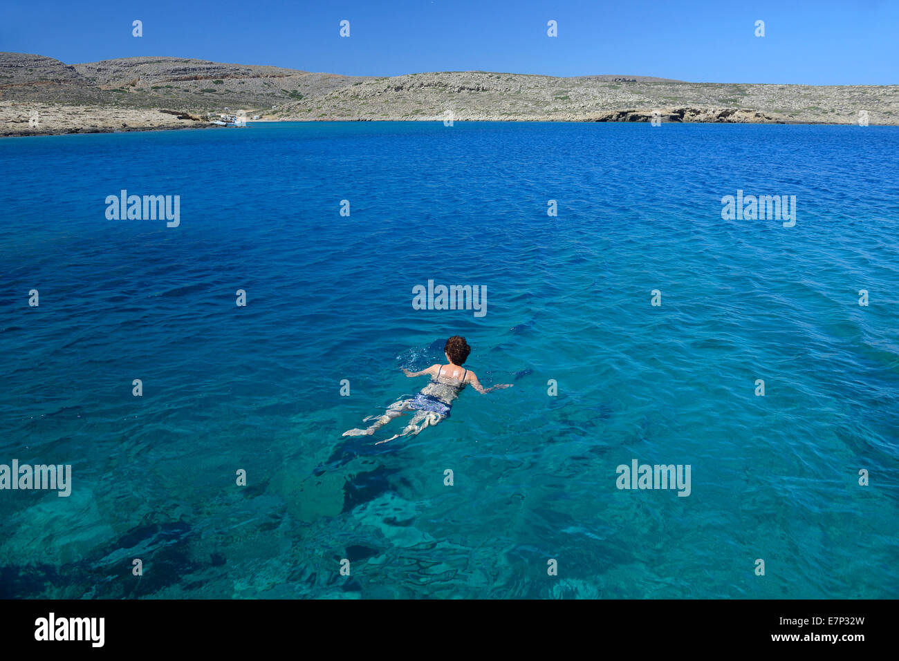 Europe, Greece, Greek, Crete, Mediterranean, island, Itanos, Beach ...
