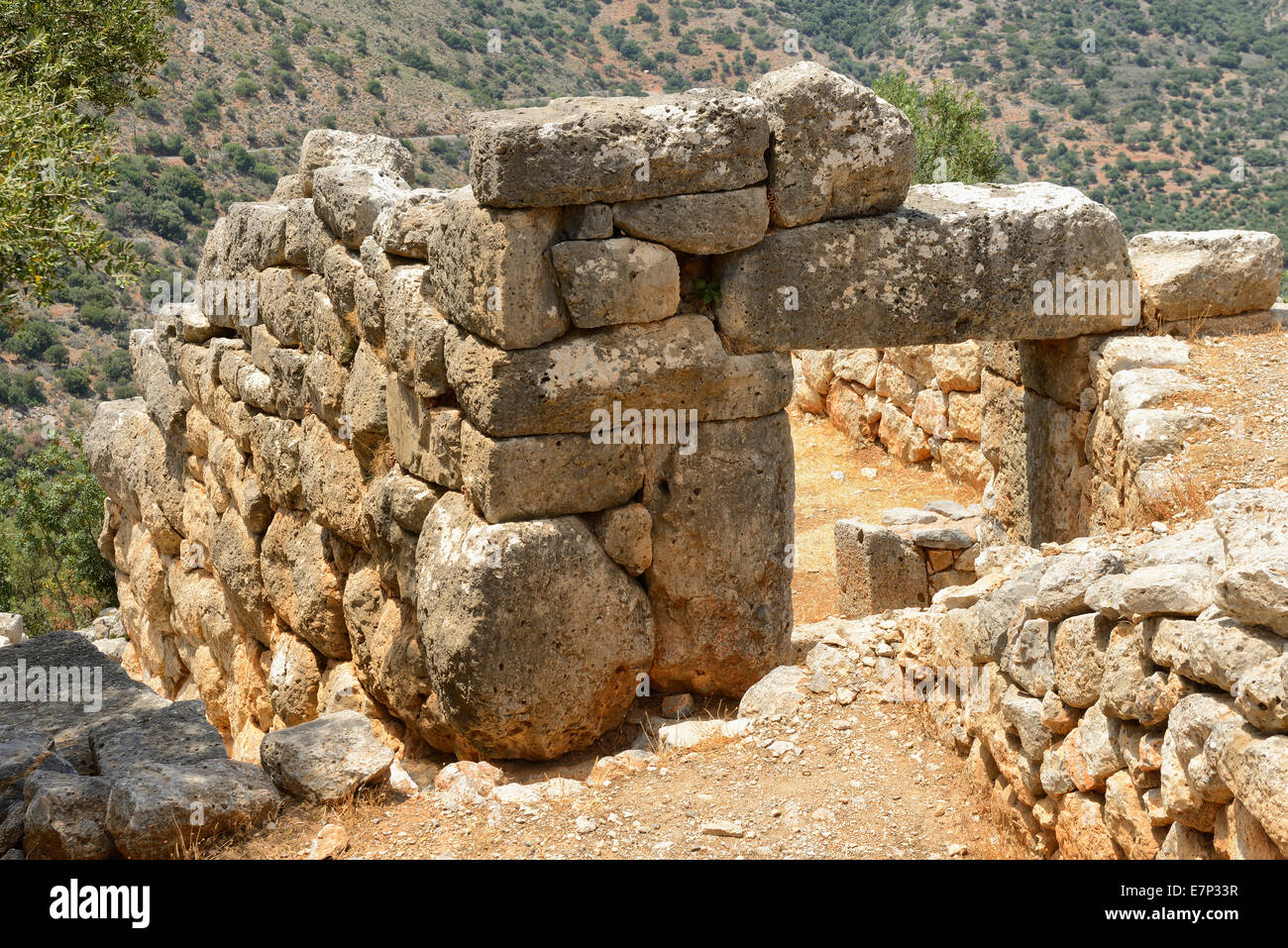 Lato archaeological site hi-res stock photography and images - Alamy