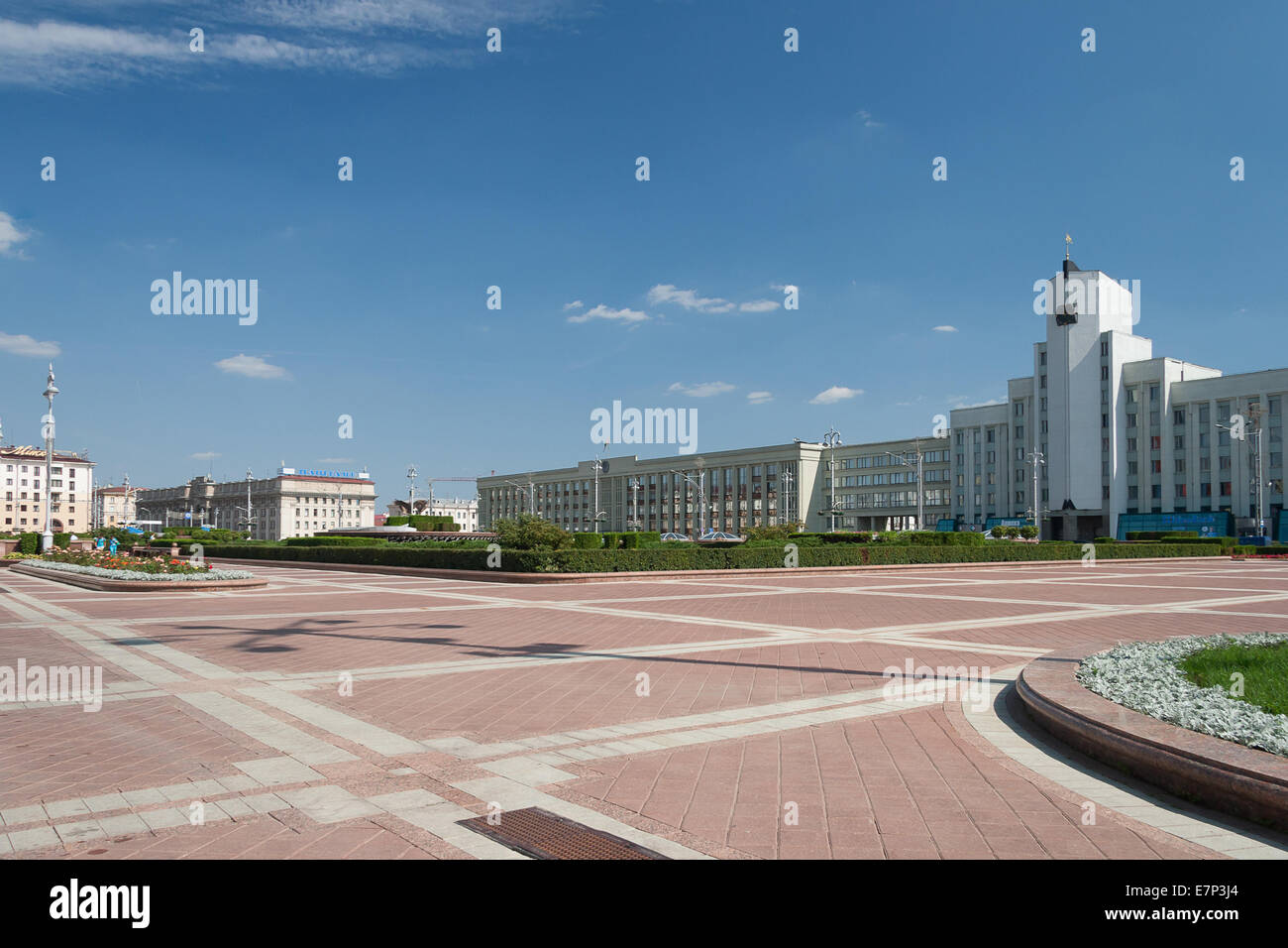 Independance Square, Minsk Stock Photo - Alamy