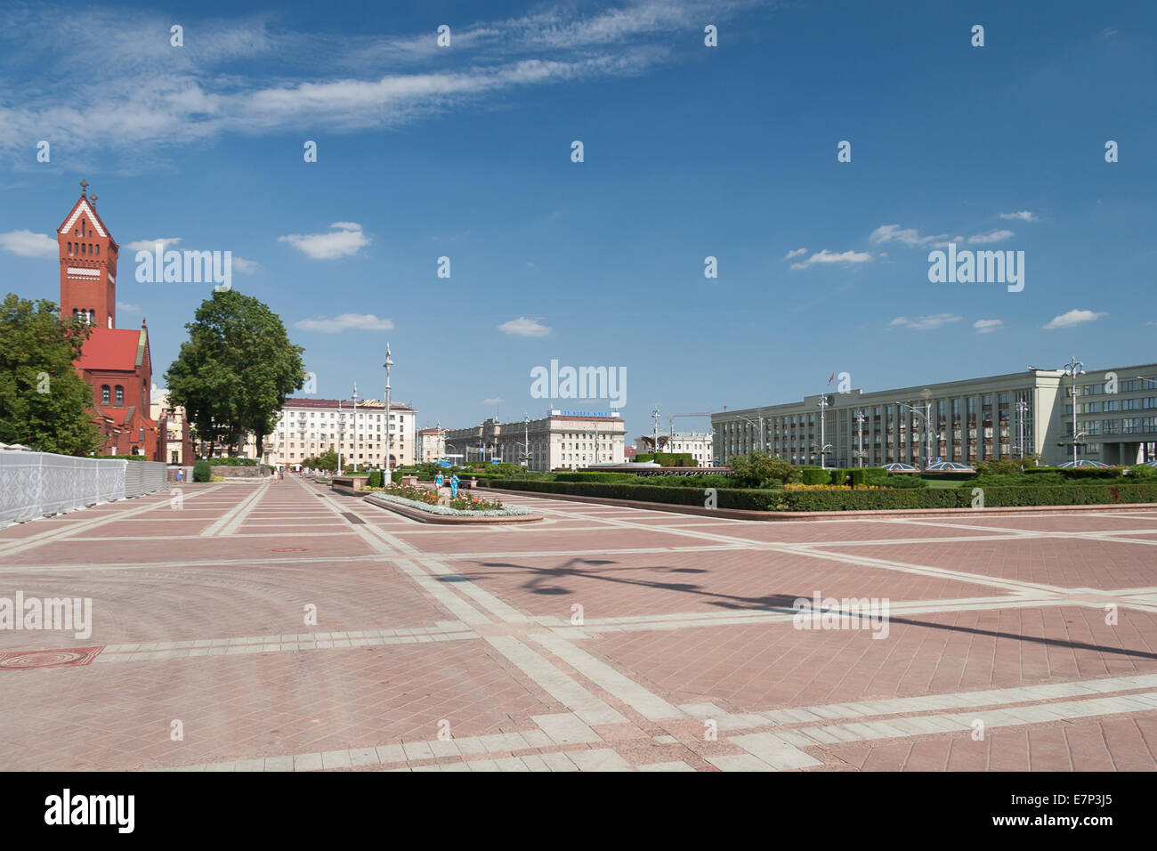 Independance Square, Minsk Stock Photo - Alamy