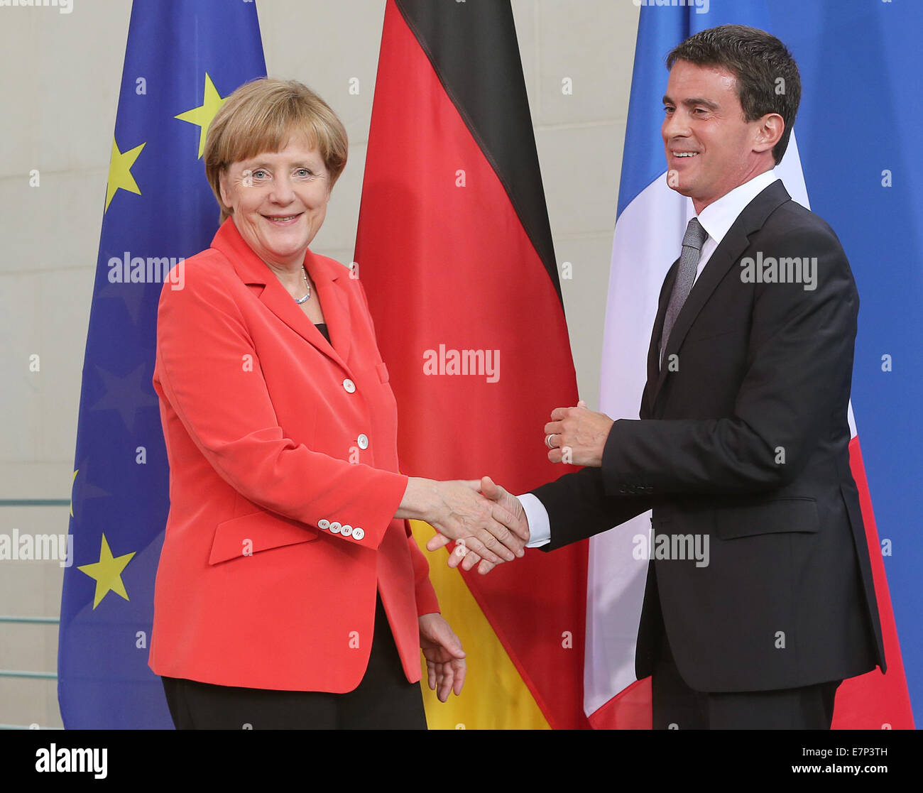 Berlin, Germany. 22nd Sep, 2014. German Chancellor Angela Merkel (CDU ...