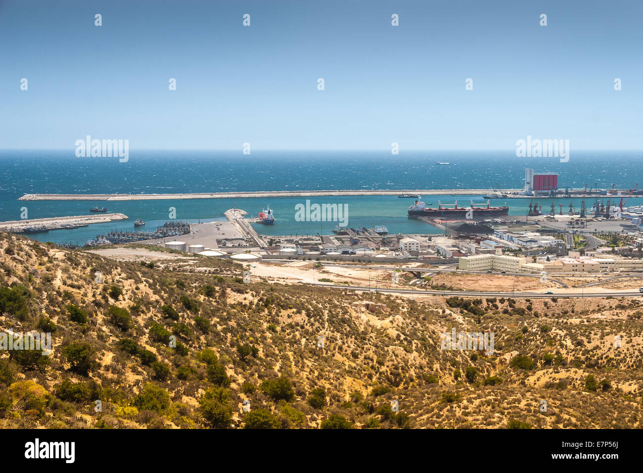Harbour of Agadir, Morocco Stock Photo - Alamy