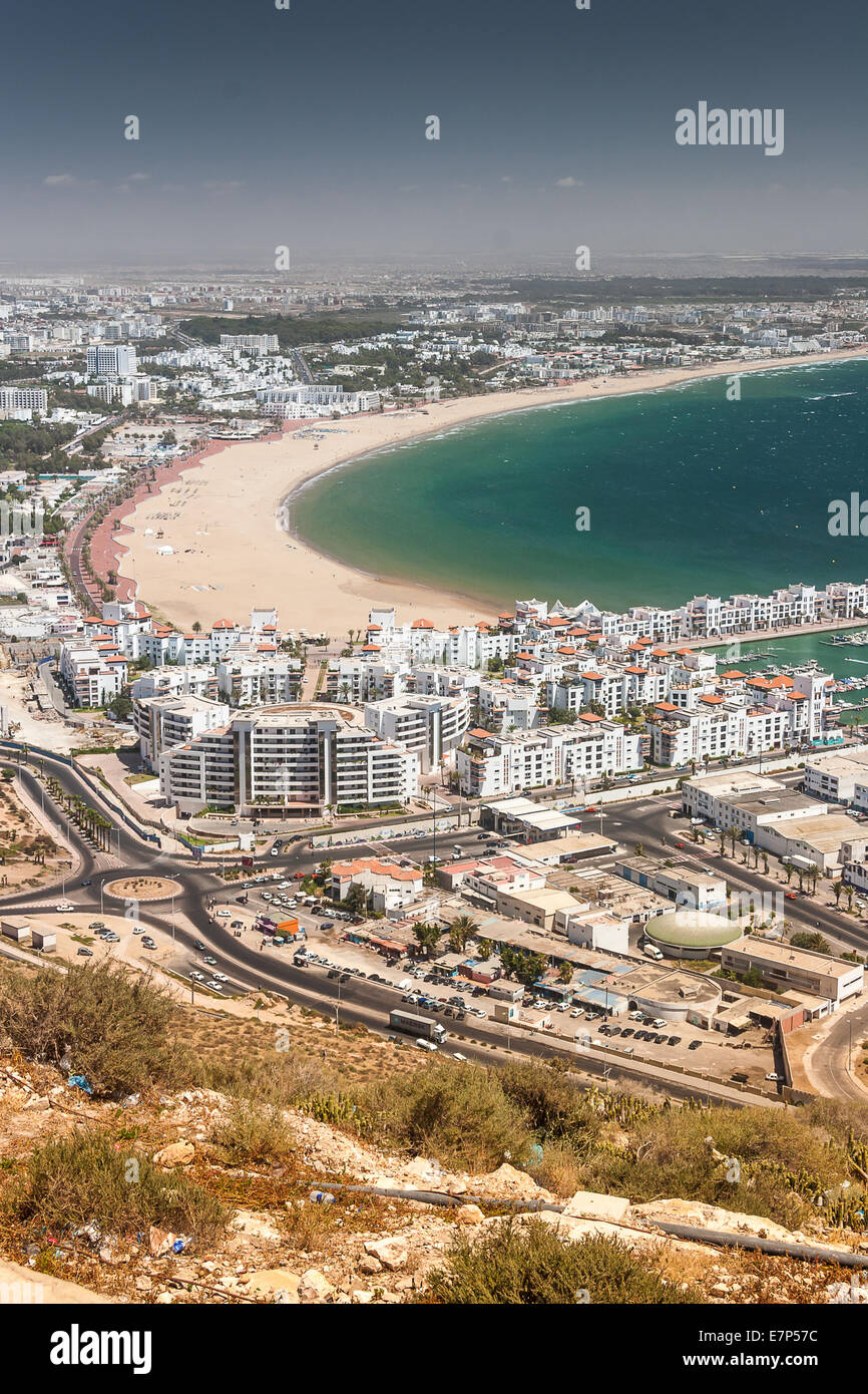 City view of Agadir, Morocco Stock Photo - Alamy