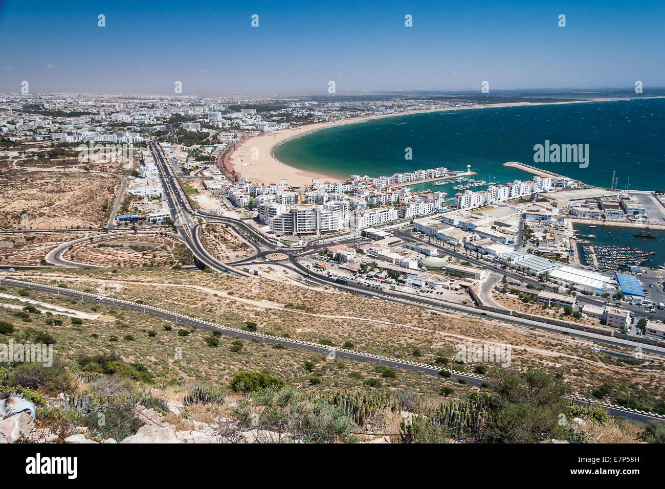 City view of Agadir, Morocco Stock Photo - Alamy