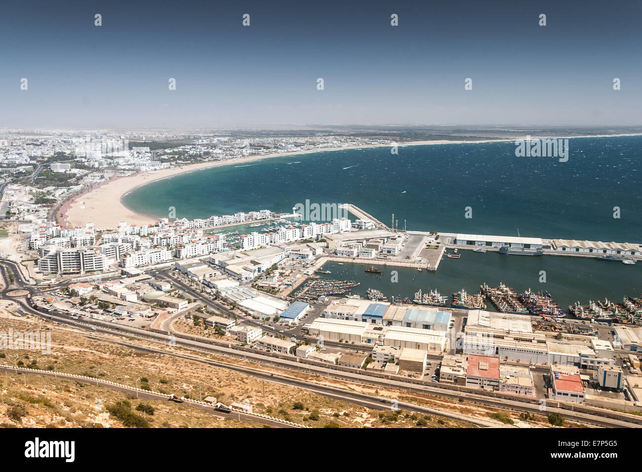 City view of Agadir, Morocco Stock Photo - Alamy