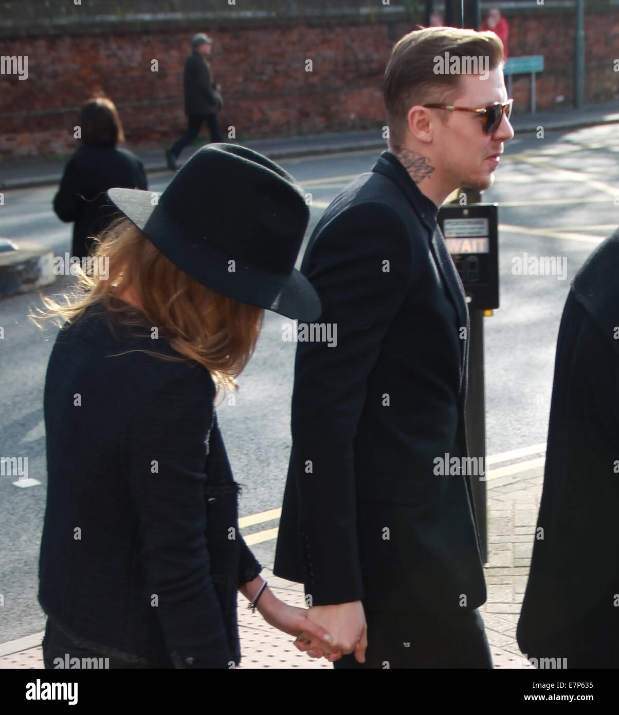 Stephen Manderson aka Professor Green arrives at Bromley Magistrates ...