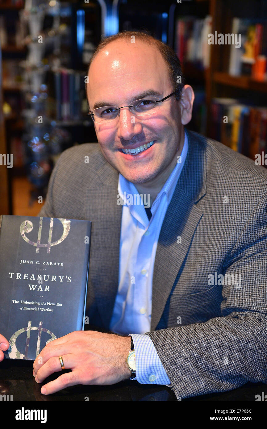 Juan Zarate discusses and signs copies of his book entitled 'Treasury’s ...