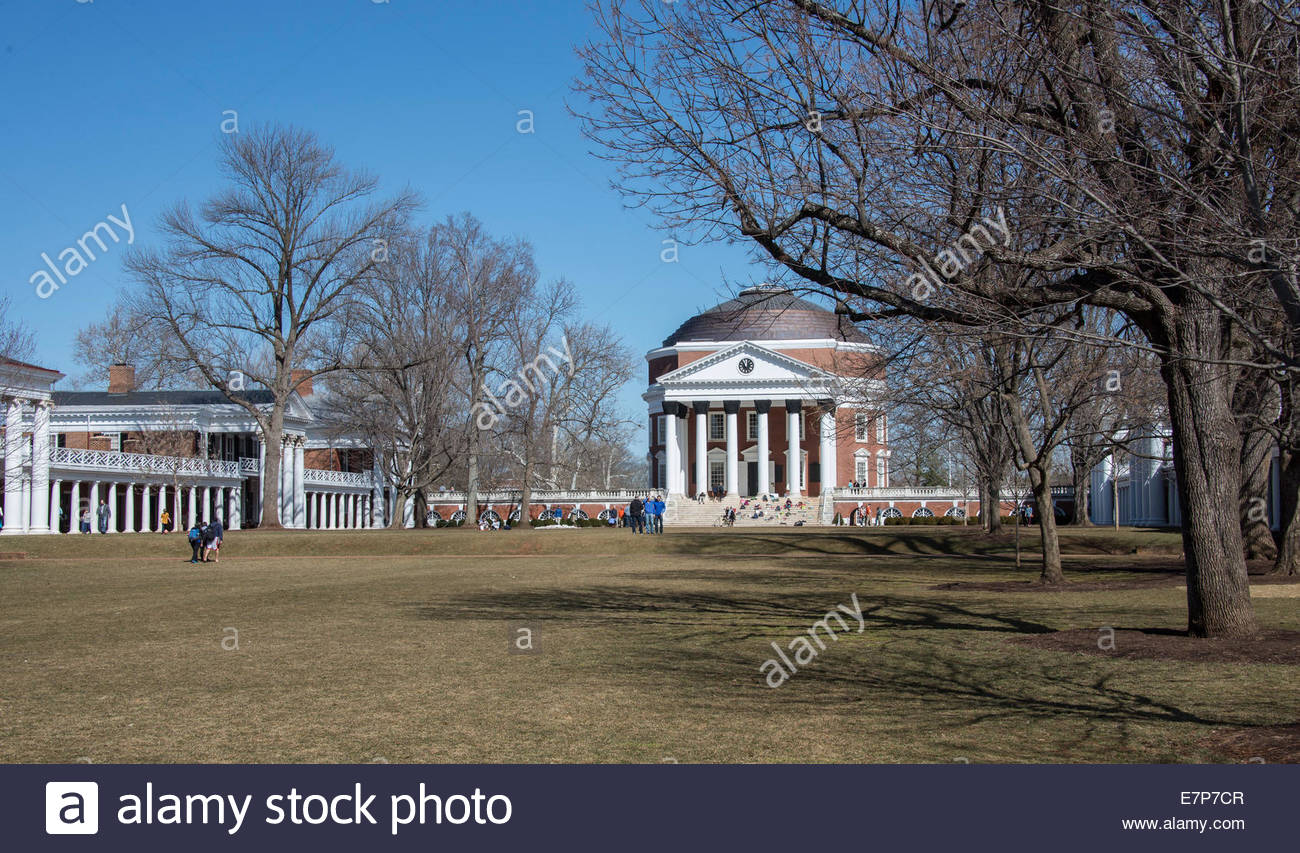 University Of Virginia Campus Stock Photos & University Of Virginia ...