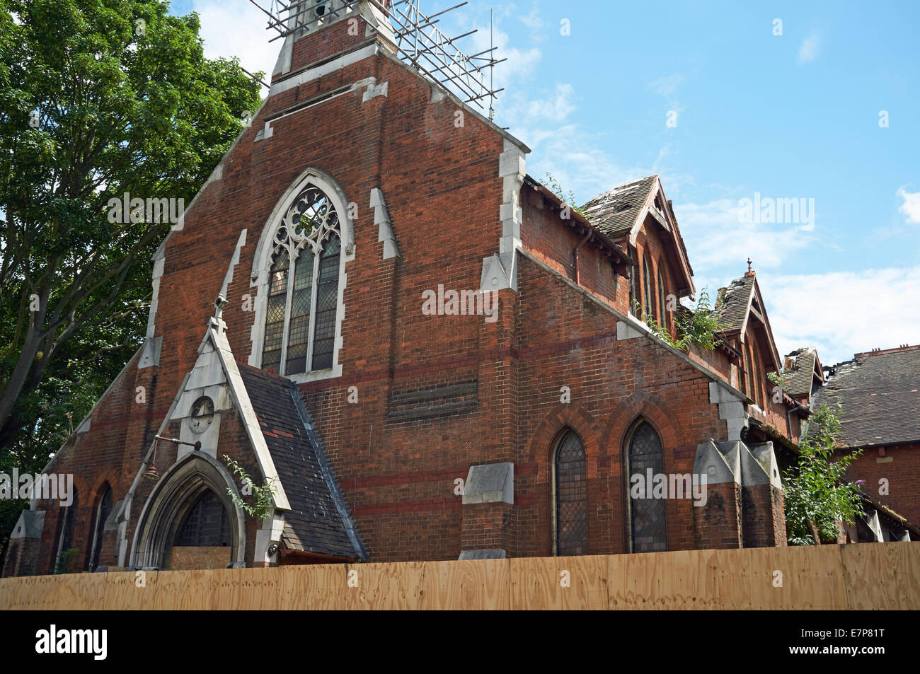 Burnt out church hi-res stock photography and images - Alamy