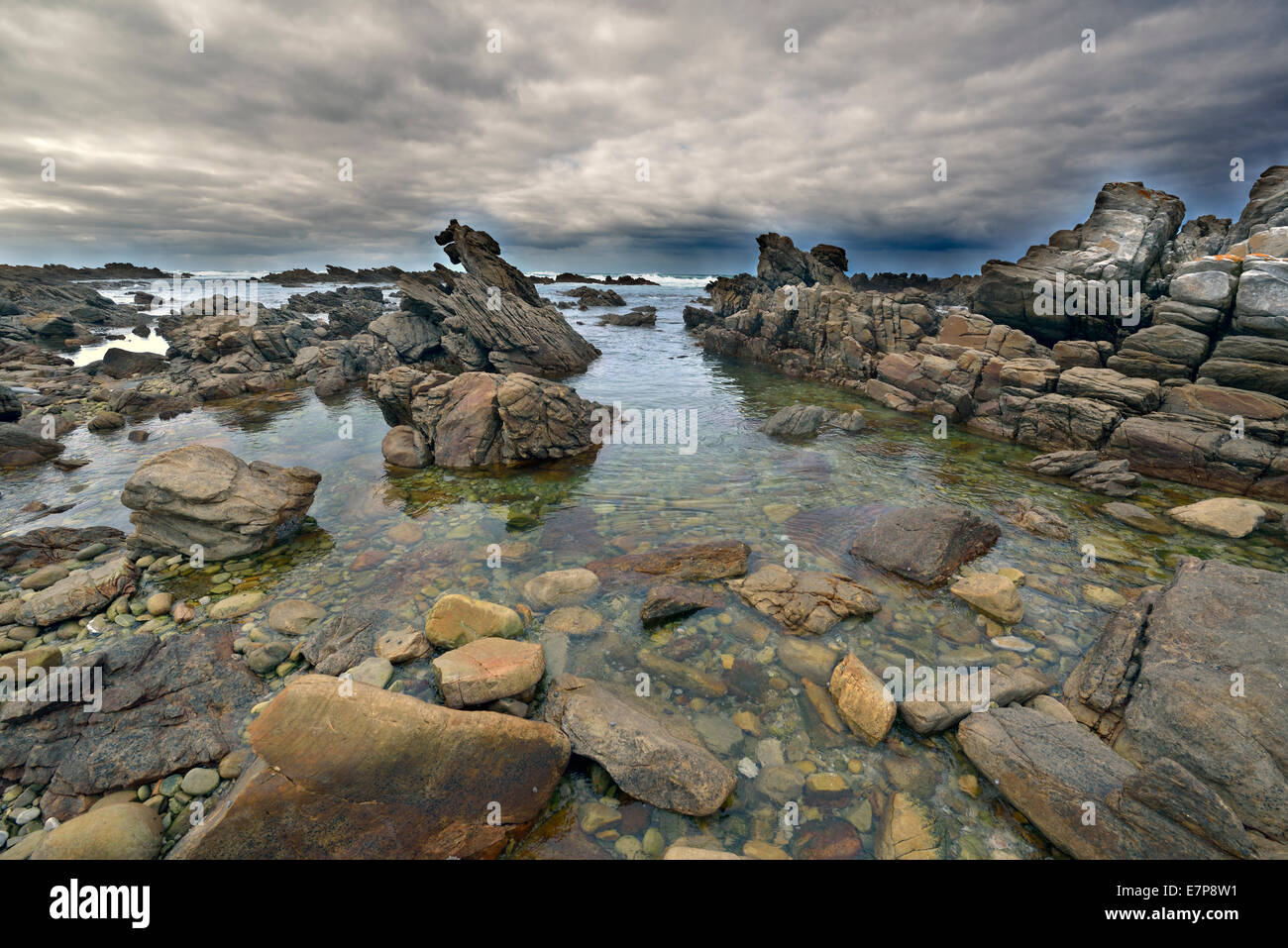South Africa, Cape Agulhas, southernmost tip of Africa Stock Photo - Alamy