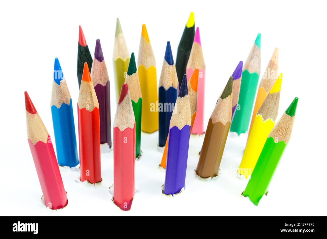 Pencils colorful hi-res stock photography and images - Alamy