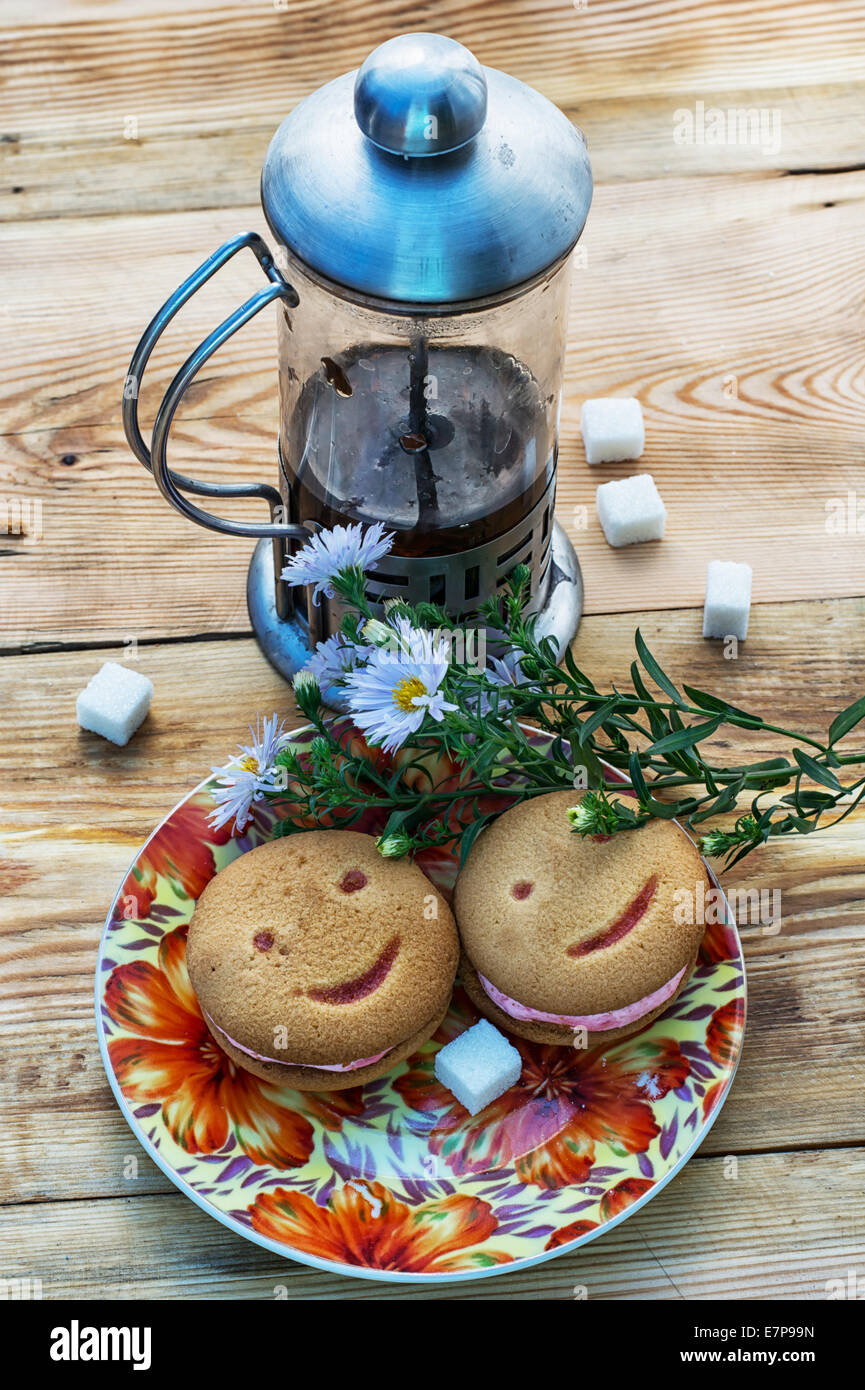 tea ceremony and sweets Stock Photo - Alamy