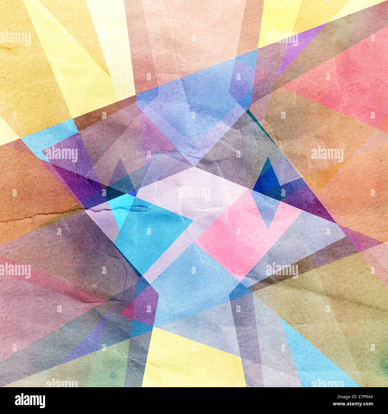 graphic abstract background with geometric elements Stock Photo - Alamy