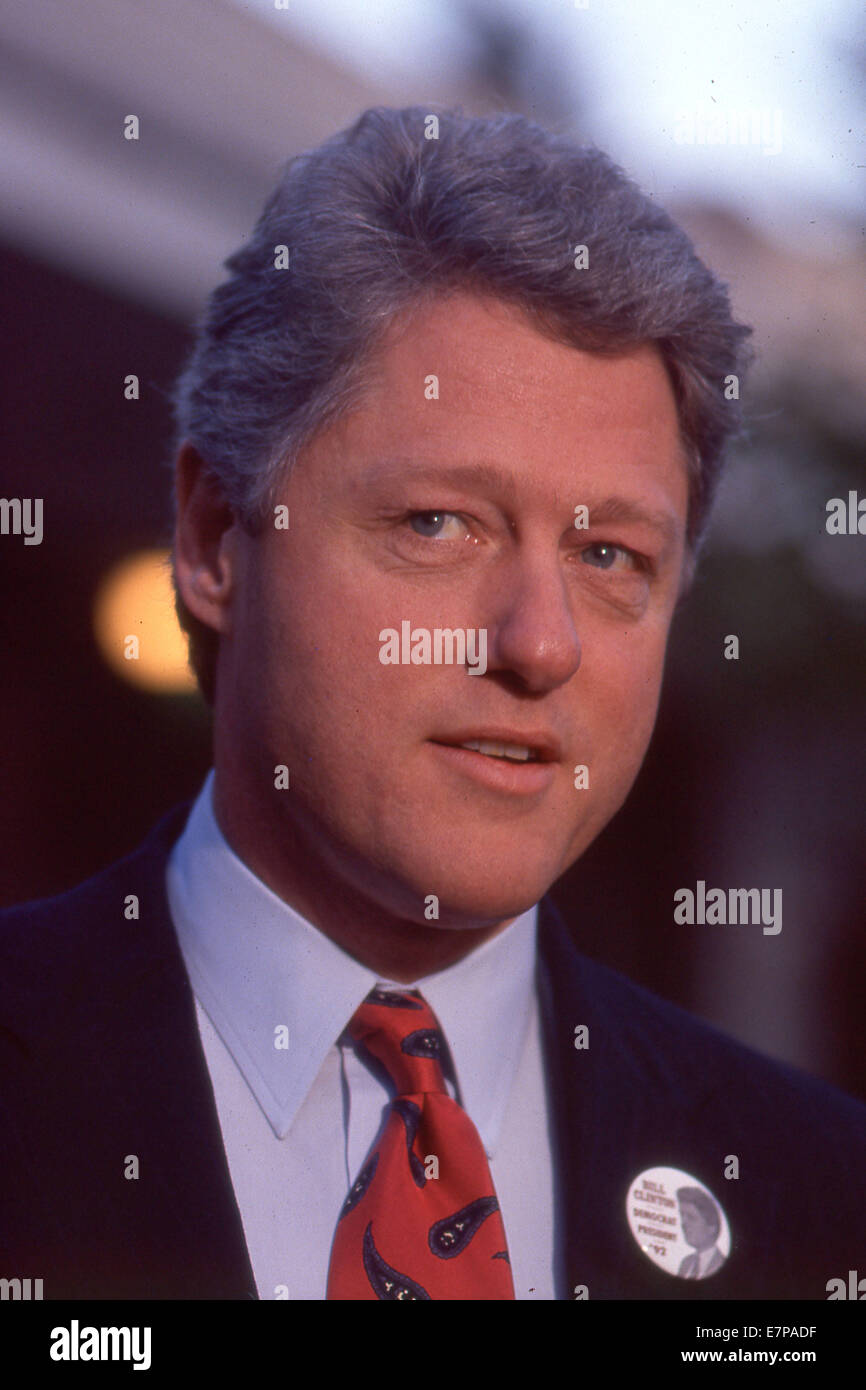 Albuquerque, New Mexico, USA. 19th May, 1992. Democratic presidential ...