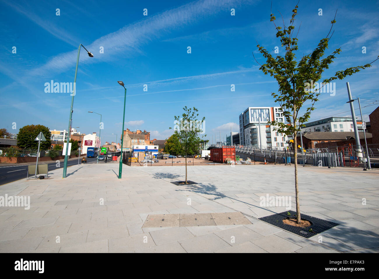 The South Side of Nottingham City, England UK Stock Photo - Alamy