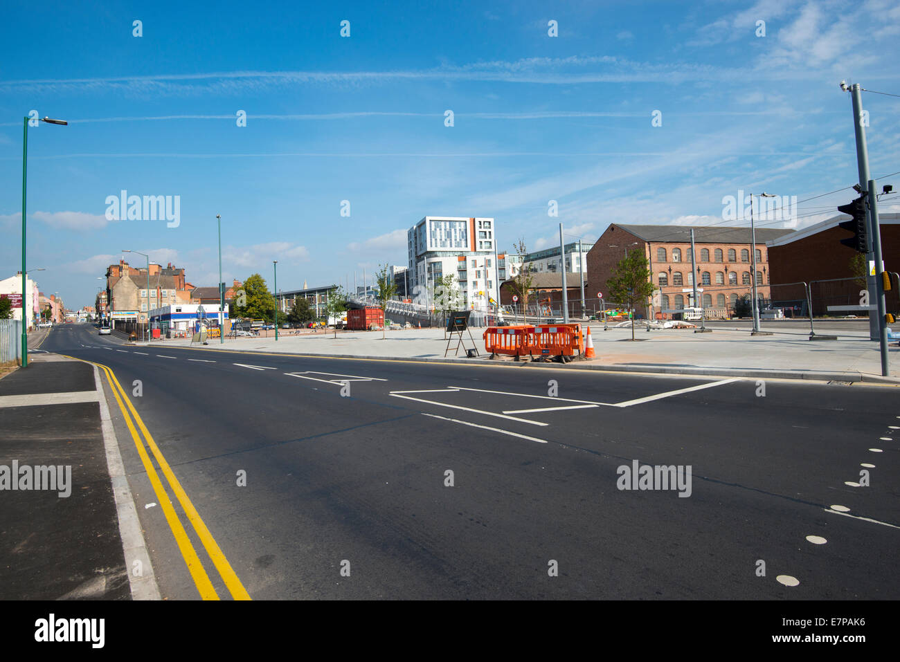 The South Side of Nottingham City, England UK Stock Photo - Alamy