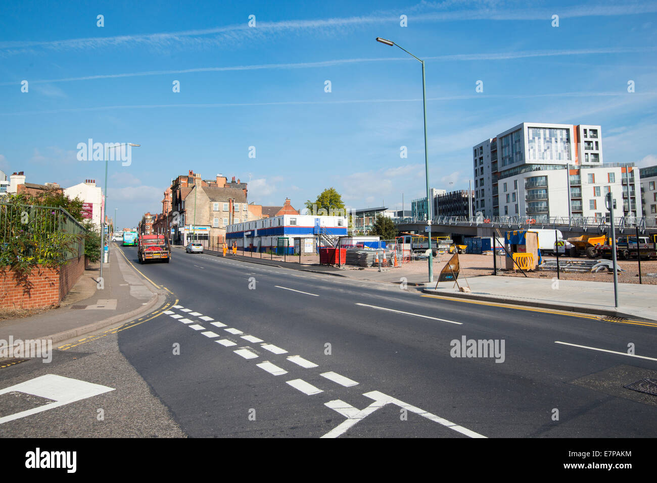 The South Side of Nottingham City, England UK Stock Photo - Alamy