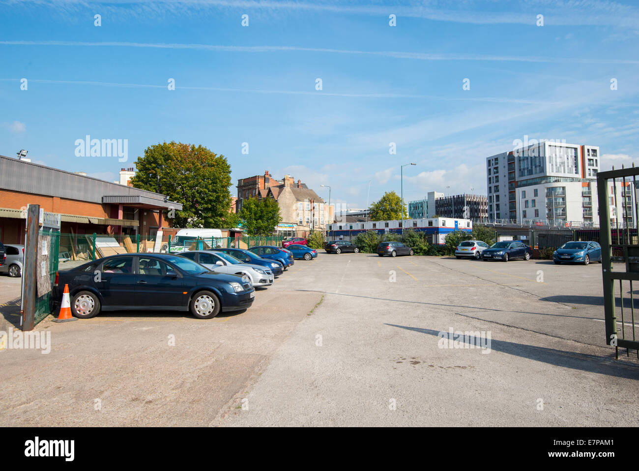 The South Side of Nottingham City, England UK Stock Photo - Alamy