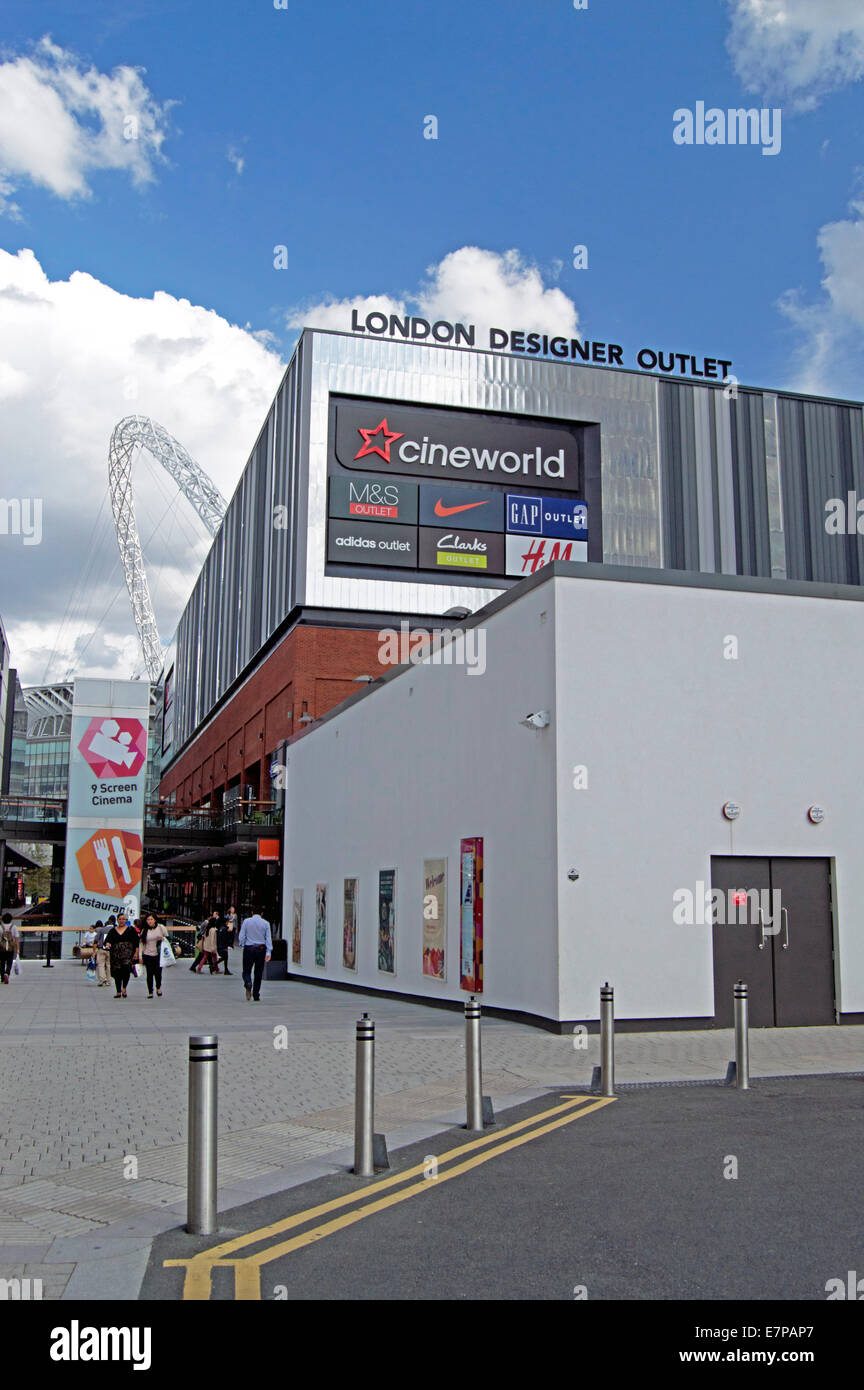 The London Designer Outlet, Wembley, London Borough of Brent, London ...