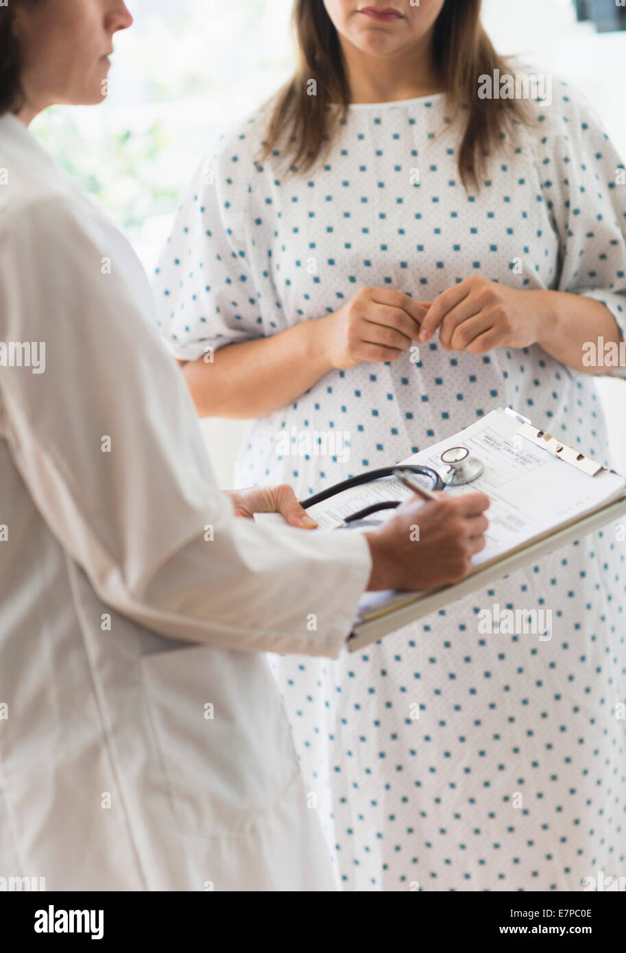 Check up visit in doctor's office Stock Photo - Alamy