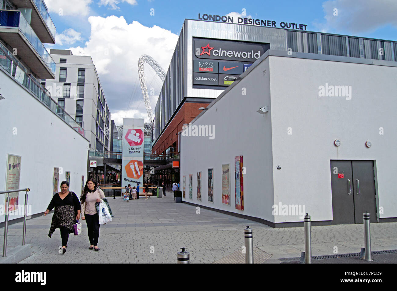 The London Designer Outlet, Wembley, London Borough of Brent, London ...