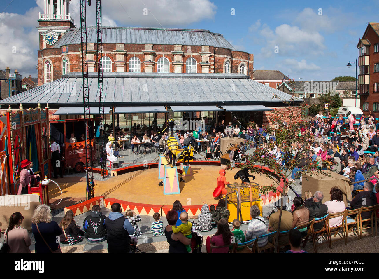 Great Yarmouth, UK. 21st Sep, 2014. Out there Festival, Great Yarmouth ...