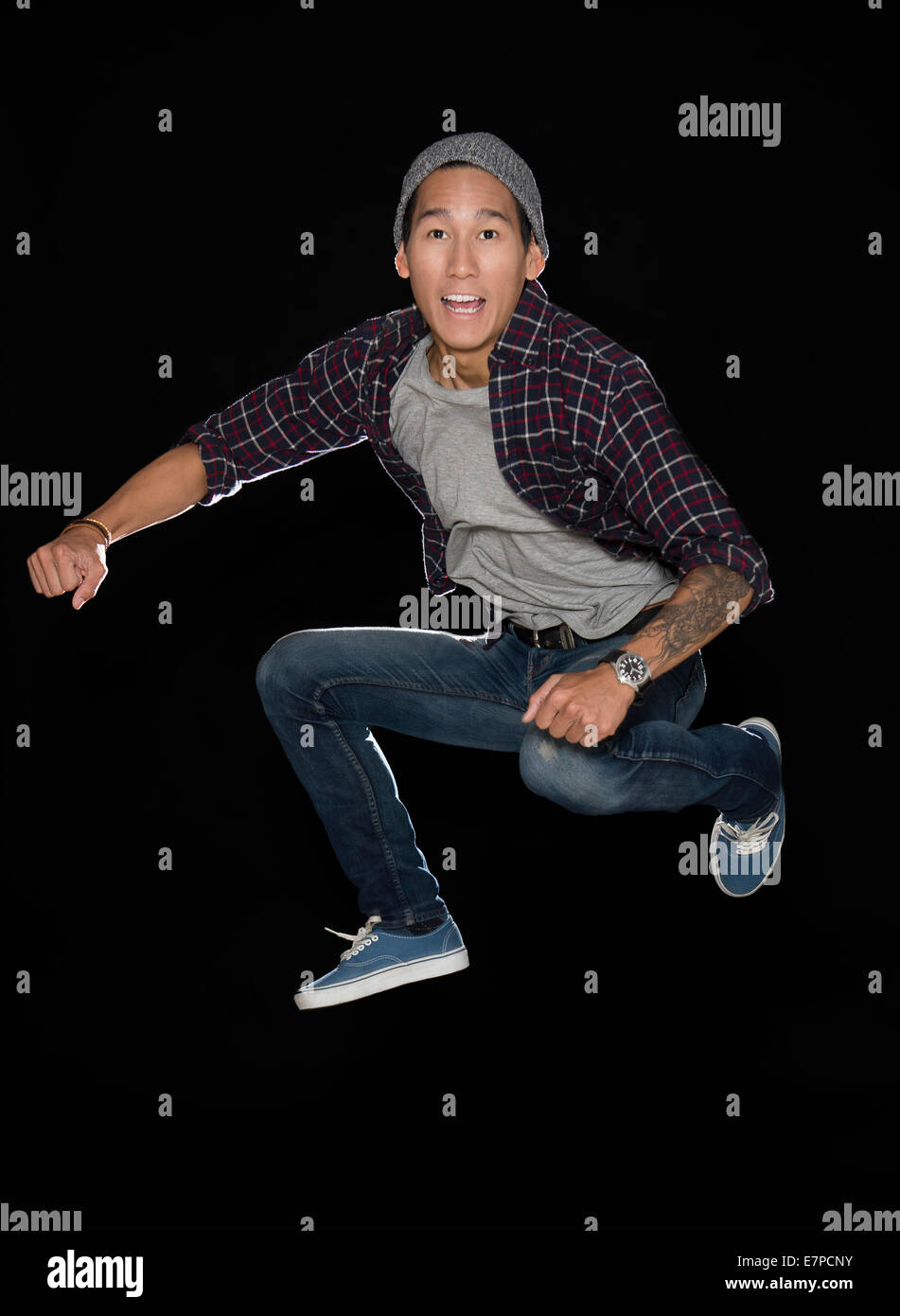 Vertical shot single man hi-res stock photography and images - Alamy