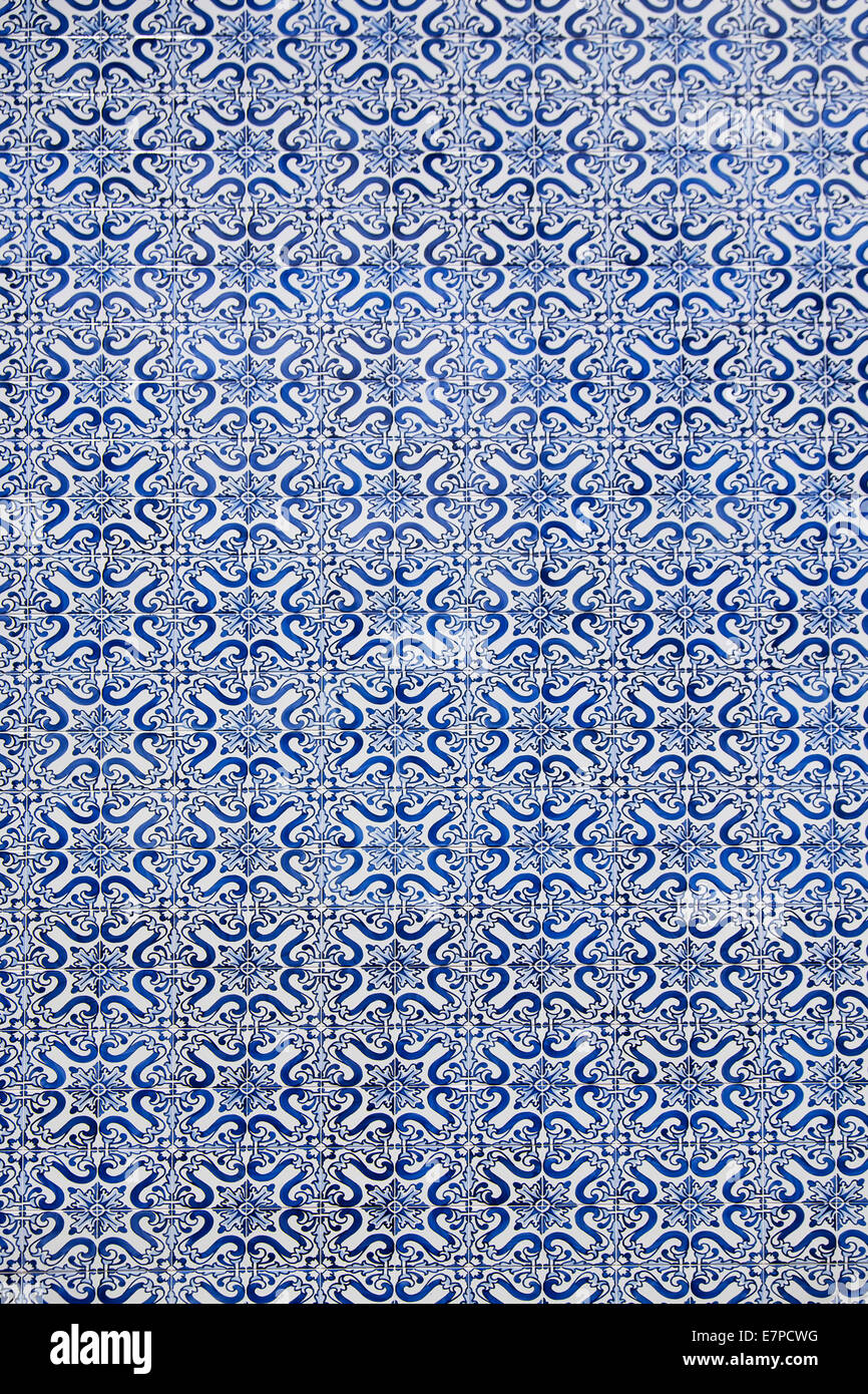 Close up blue tiles hi-res stock photography and images - Alamy