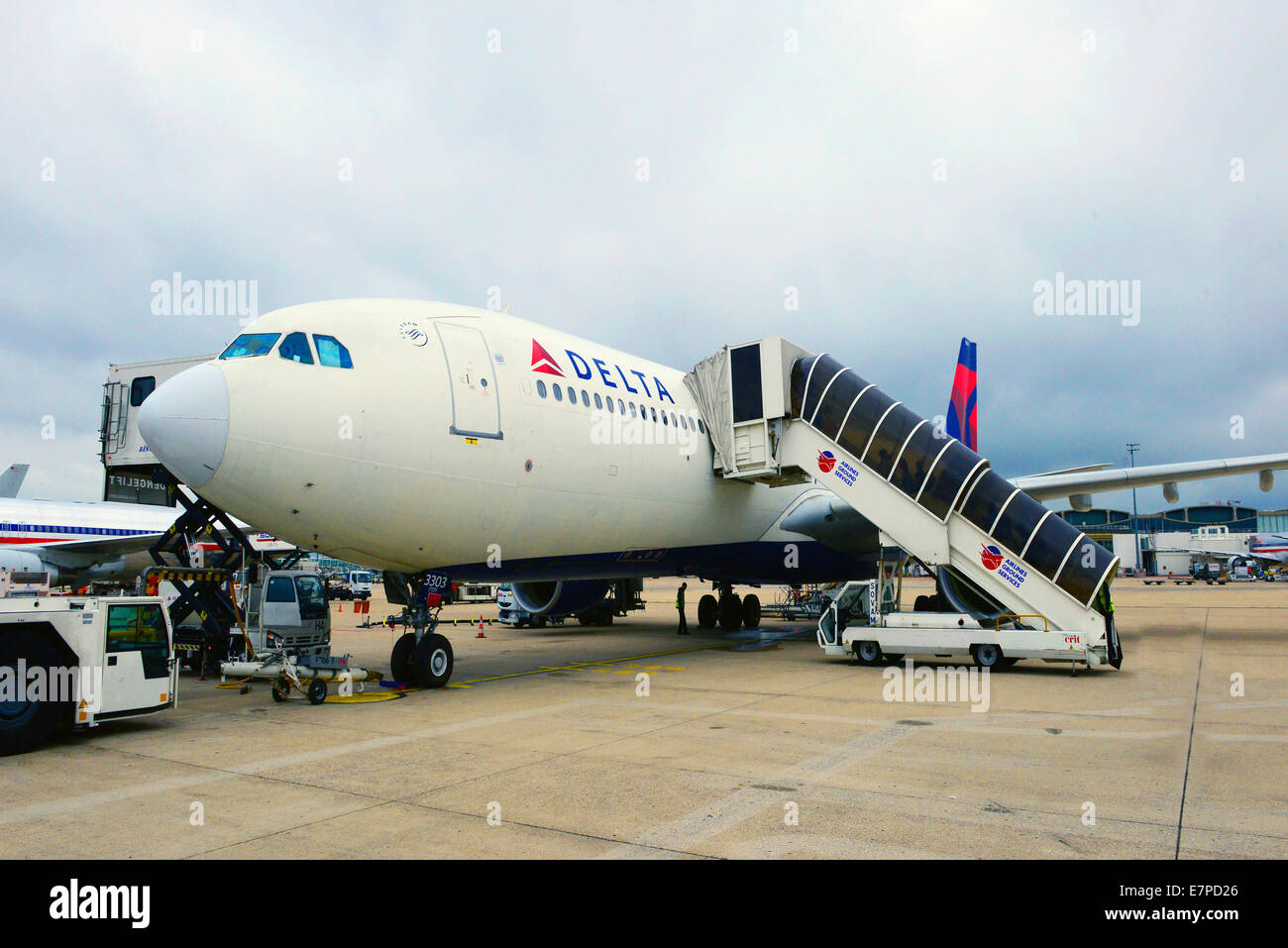 Charles De Gaulle International Airport CDG Paris France Europe Delta ...