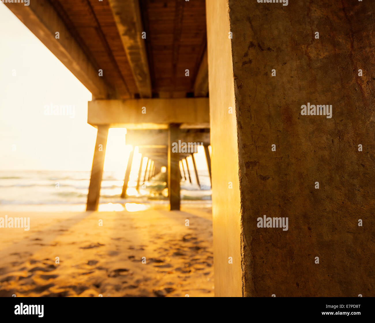 Juno pier hi-res stock photography and images - Alamy