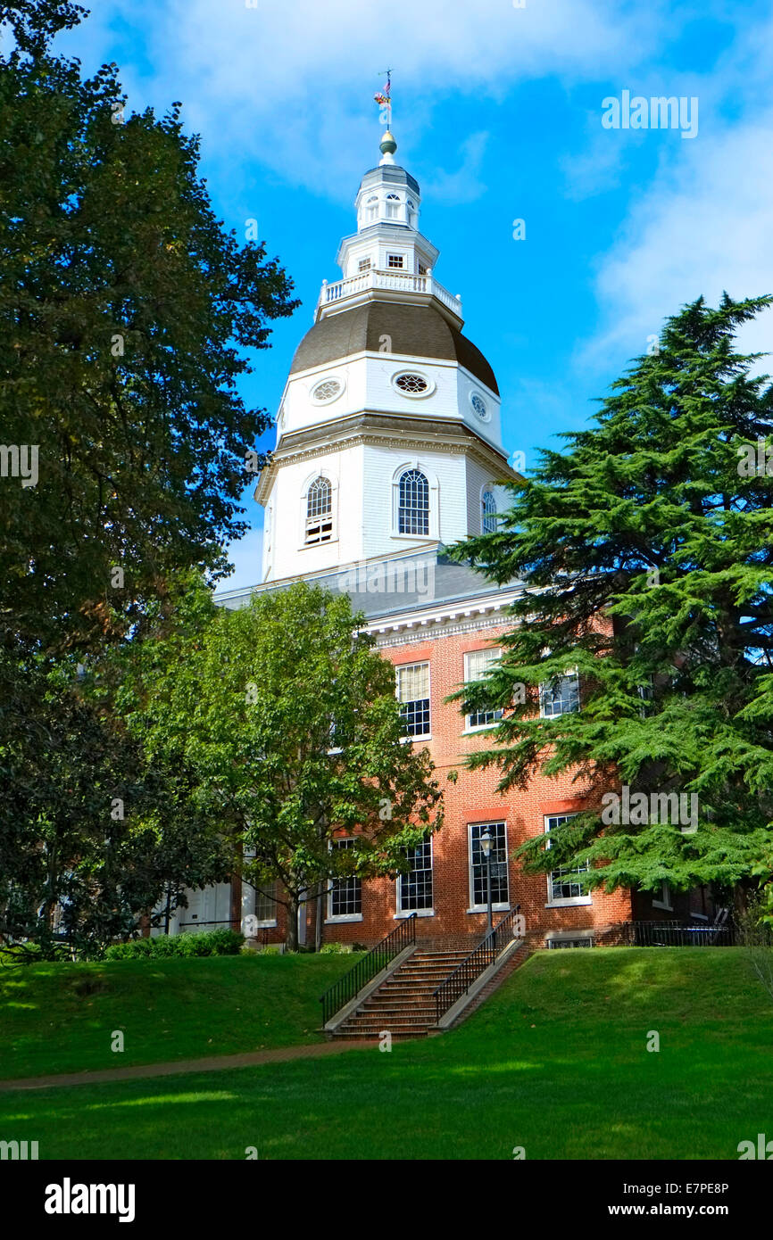 State Capitol Building Statehouse Annapolis Maryland MD Capital Stock ...