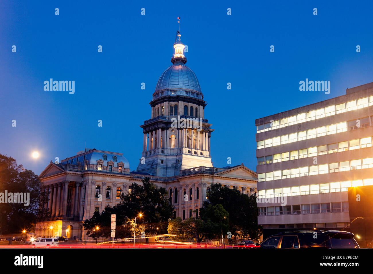 USA, Illinois, Springfield, State Capitol Building Stock Photo - Alamy