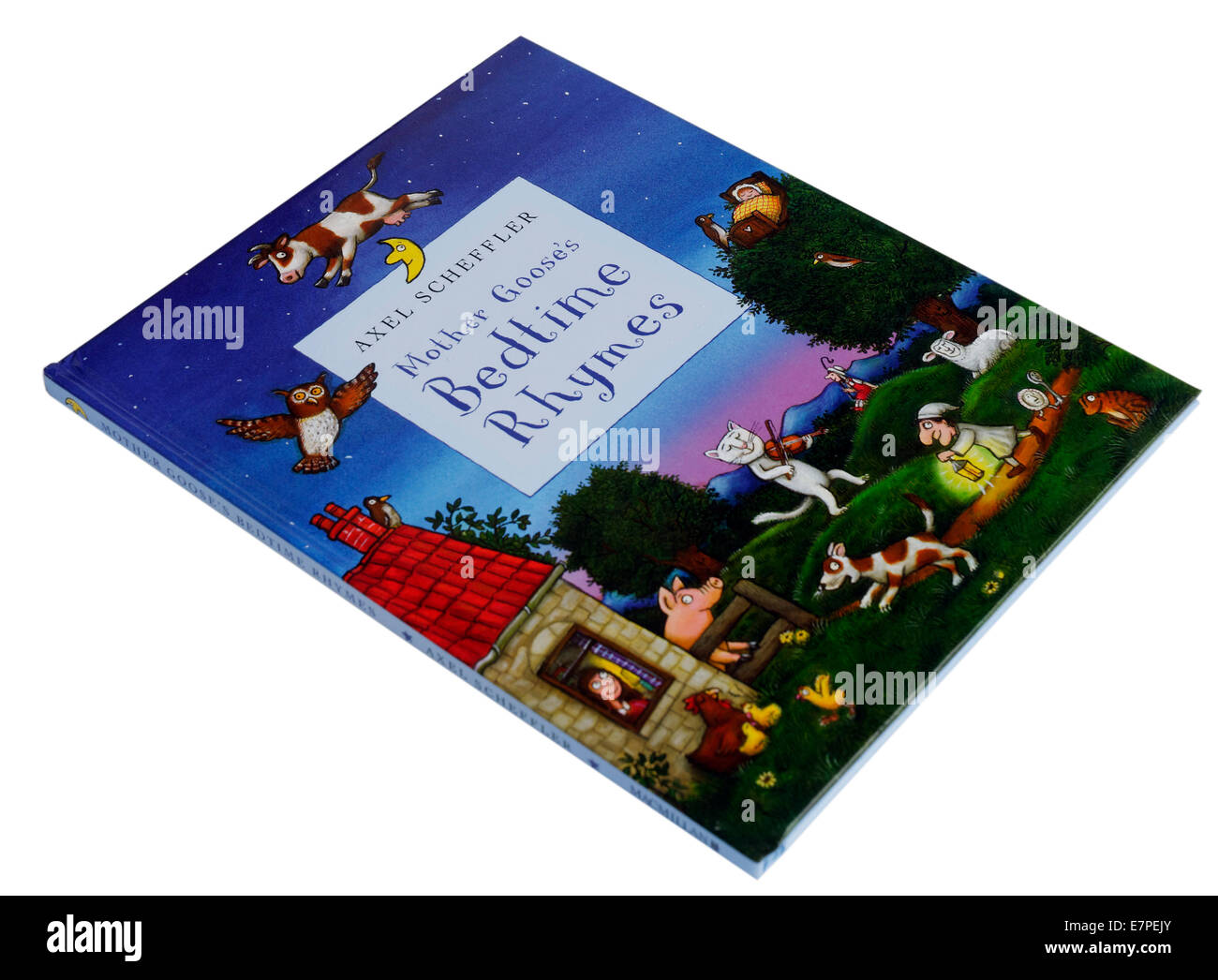 A book of Mother Goose nursery rhymes Stock Photo - Alamy