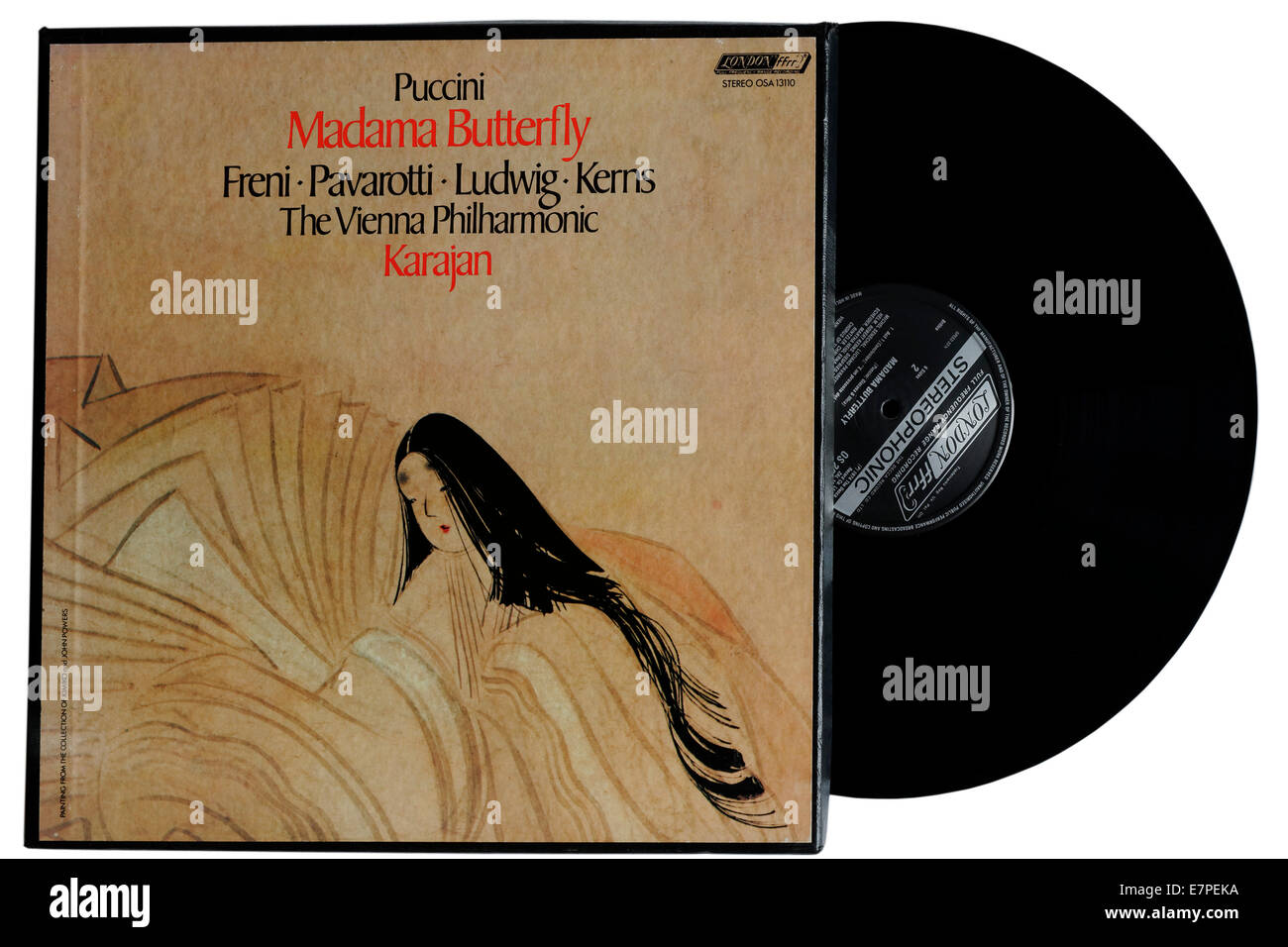 Puccini butterfly record hi-res stock photography and images - Alamy