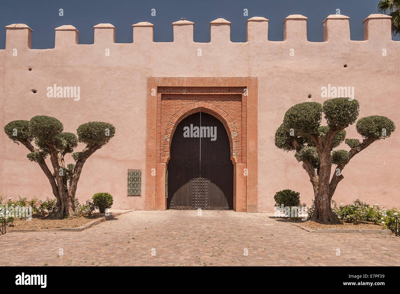 Marrakesh city view Stock Photo - Alamy