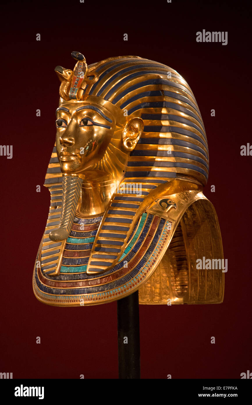 King Tut Mask Back