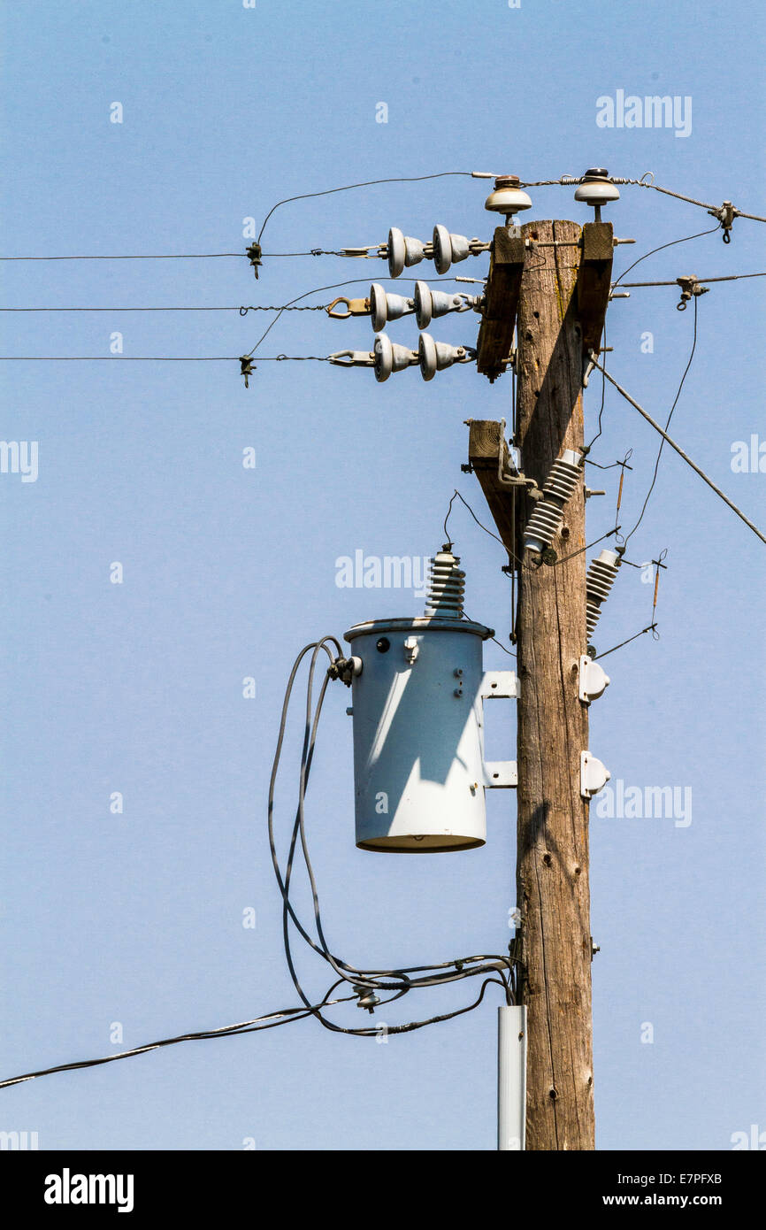 Step down transformer hi-res stock photography and images - Alamy