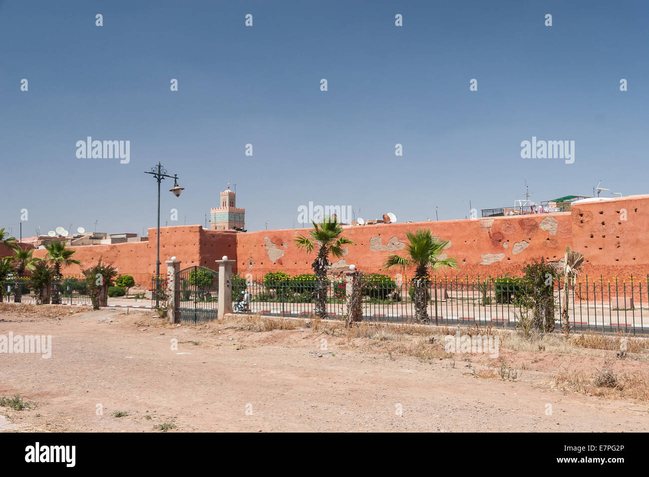 Marrakesh city view hi-res stock photography and images - Alamy