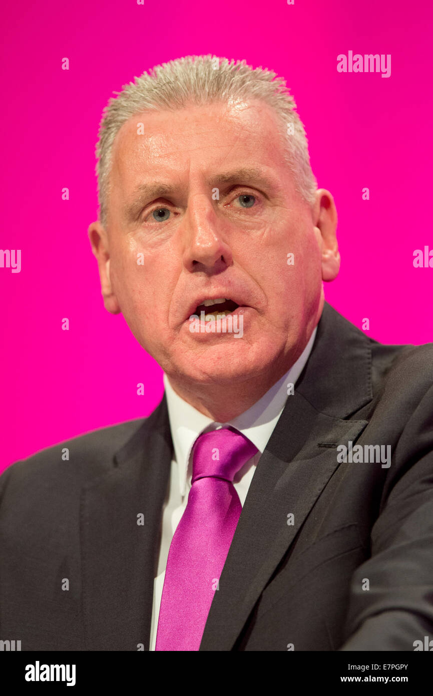 Manchester, UK. 22nd September, 2014. Vernon Coaker, Shadow Secretary ...