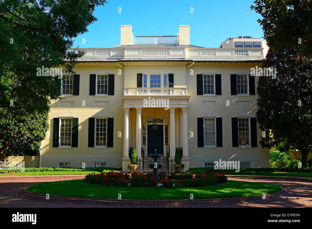 Governors Mansion Richmond Virginia VA Stock Photo - Alamy