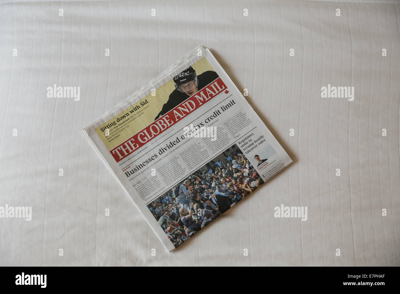 Canadian newspaper hi-res stock photography and images - Alamy