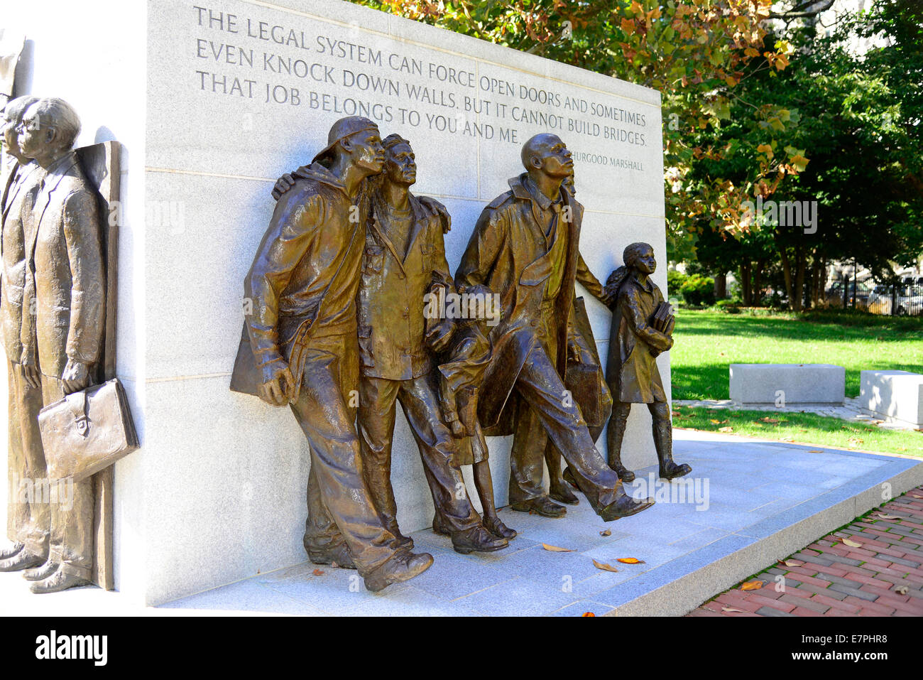 Virginia Civil Rights Memorial at the Virginia State Capitol in ...