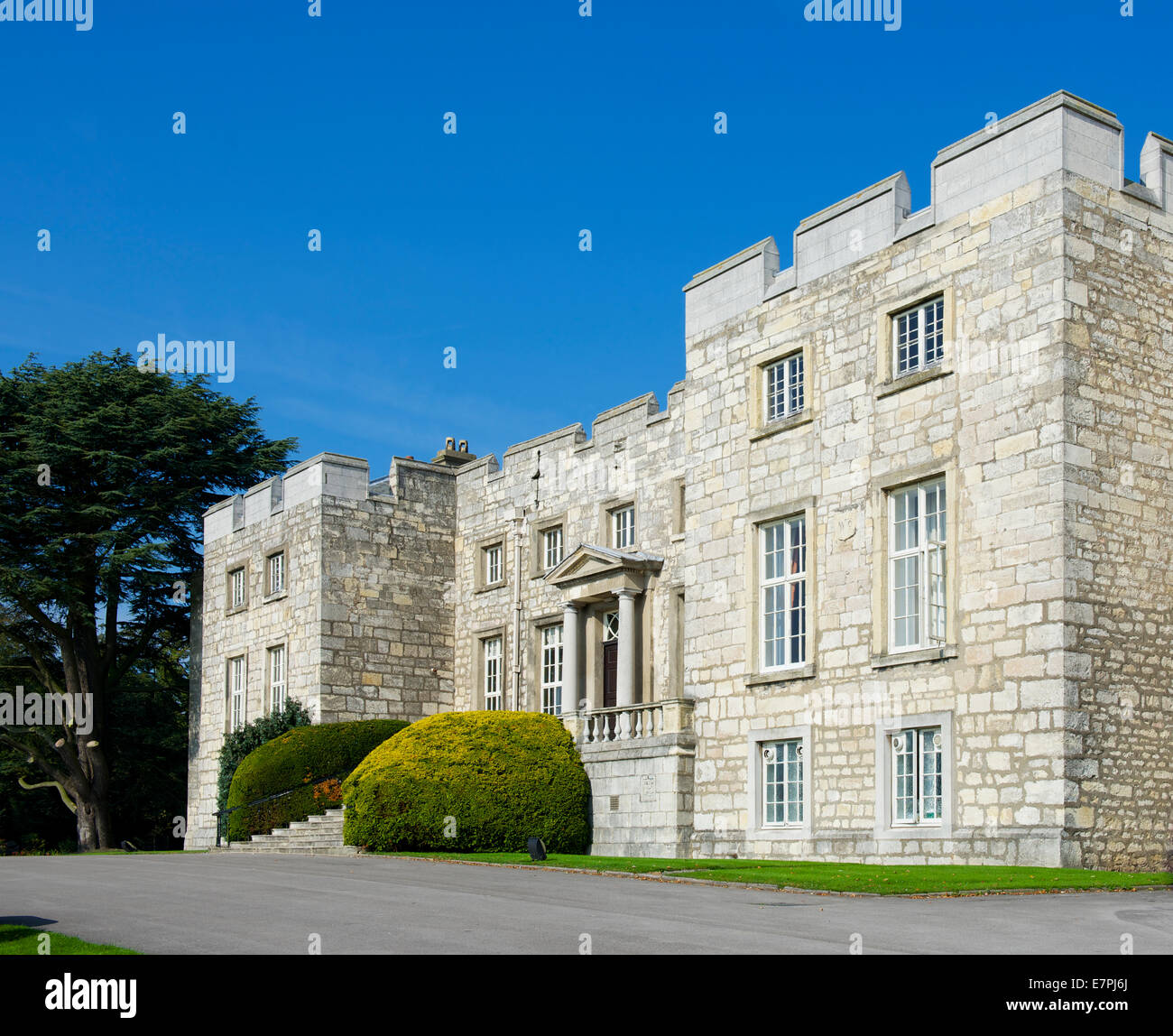 Hazlewood Castle Hotel, near Tadcaster, North Yorkshire, England UK ...