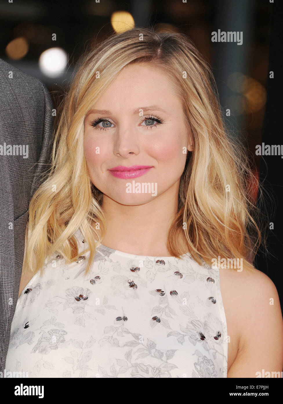 KRISTEN BELL US film actress and singer in September 2014. Photo ...