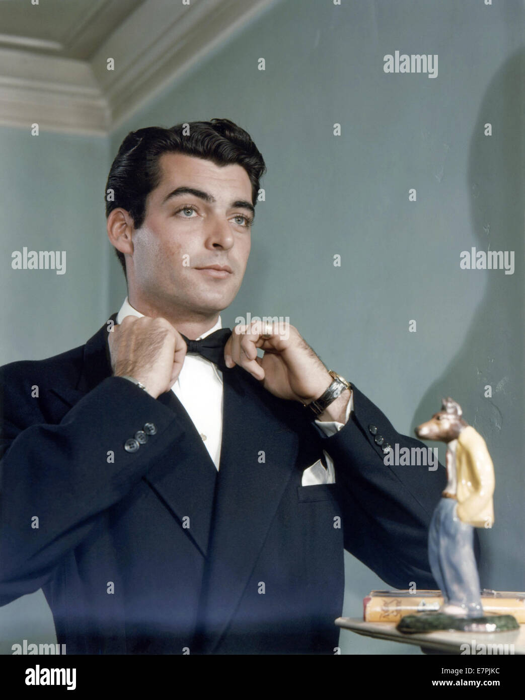 RORY CALHOUN (1922-1999) US film and TV actor about 1950 Stock Photo ...